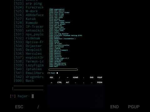 500+ DarkFly tools for Hacking || termux and Kali LENUX #viral #shorts