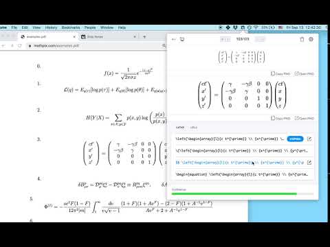Using the Mathpix Snip desktop app with the Snip web editor!