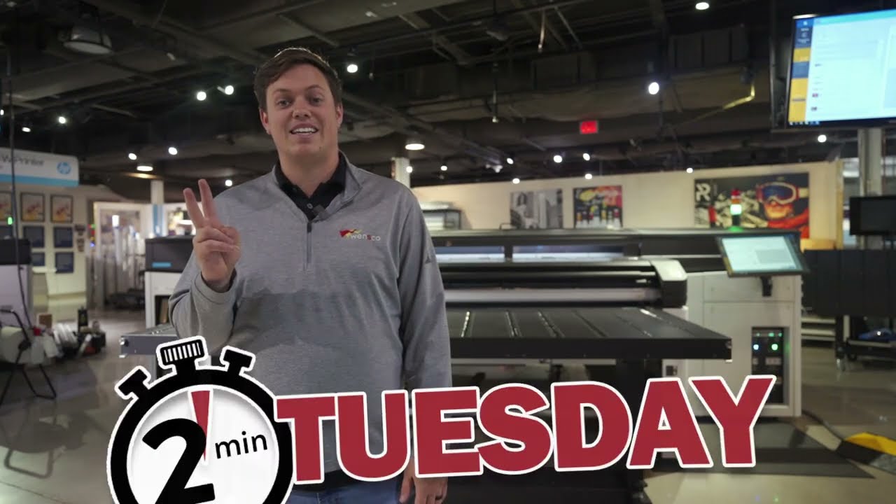 HP Latex R Printer Series (R1000 Plus and R2000 Plus) Overview | 2 Minute Tuesday