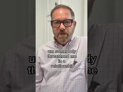 What do you do if your significant other is threatening you?