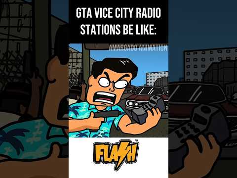 GTA VICE CITY Radio Stations Be Like:
