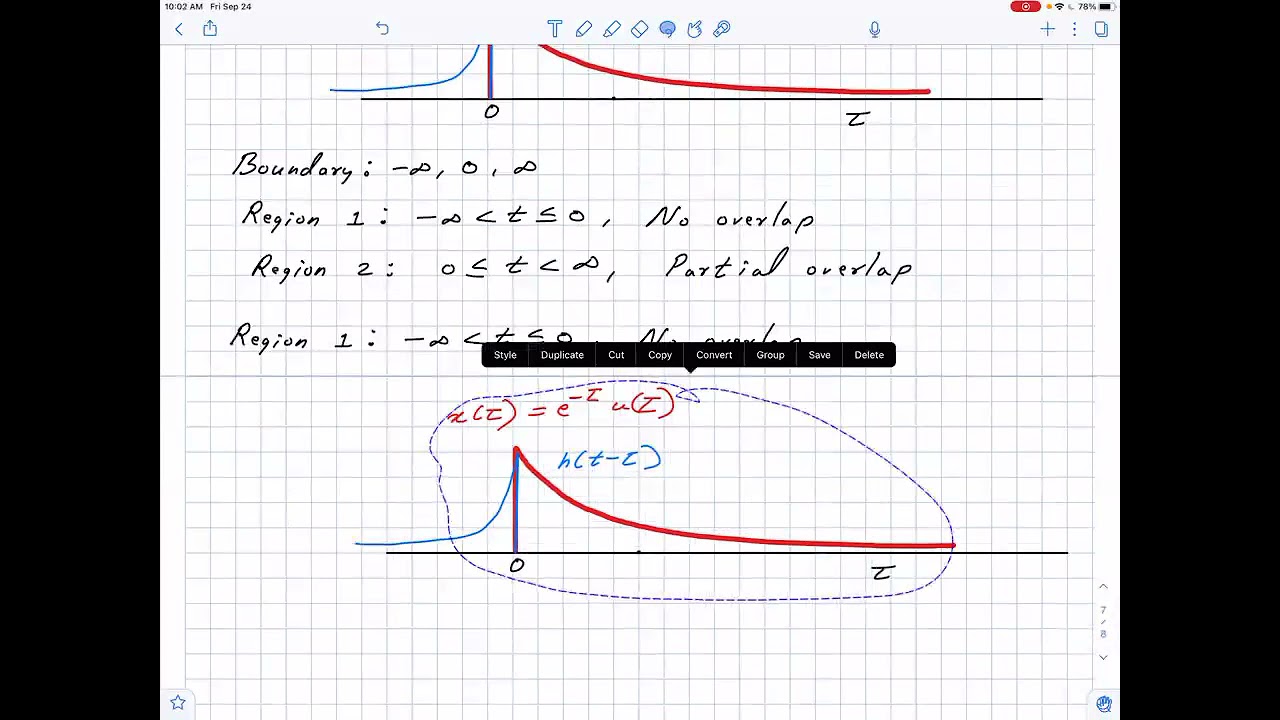 Continuous-time convolution example 2