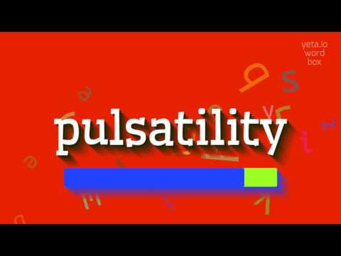How to say "pulsatility"! (High Quality Voices)