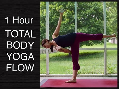 60 Minute Intermediate Vinyasa Flow Yoga | Full Body Strength, Flexibility, Balance