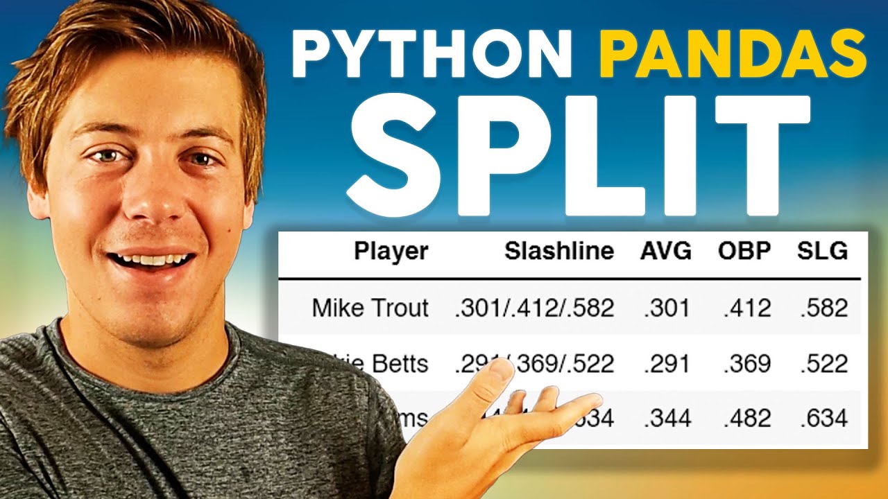 How to Split up Columns in Python Pandas