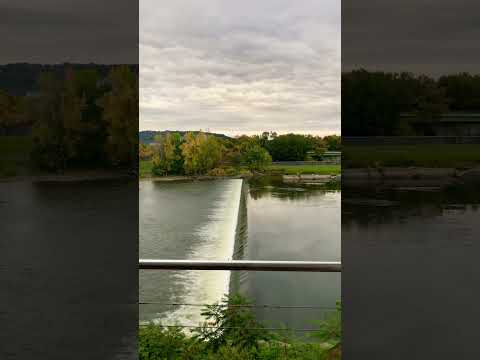 Incredible river view in Binghamton.