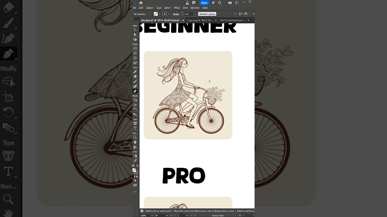 Illustrator 2025 Tips – Turn Your Sketch into Perfect Vector Art!