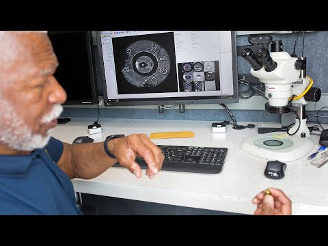 ATF forensics examiner shows off firearm investigative tool