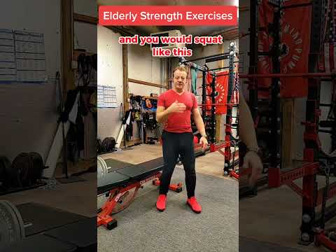 Top 3 strength exercise for the elderly! Strength training for elderly and geriatric population! #el