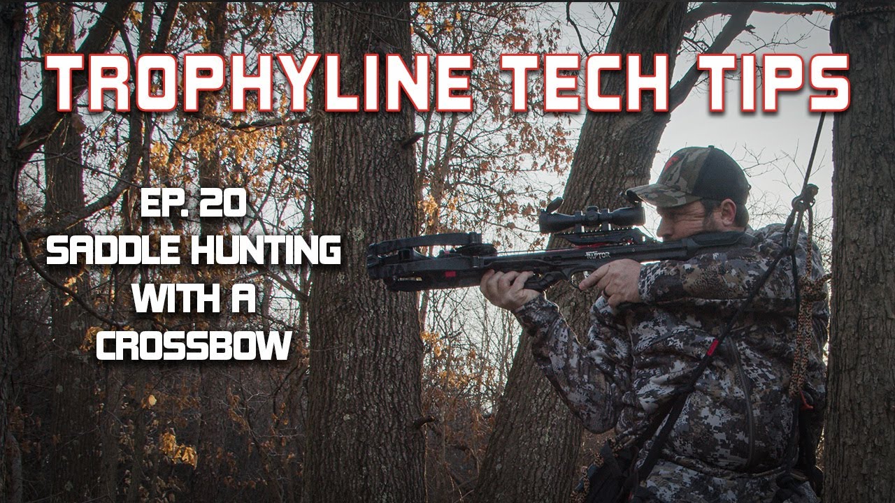Saddle Hunting With a Crossbow | Trophyline Tech Tips