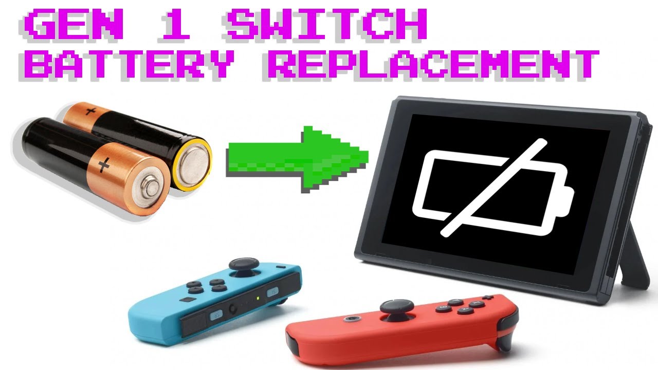 Level Up Your Nintendo Switch: Essential Guide For Replacing a Gen 1 Battery!