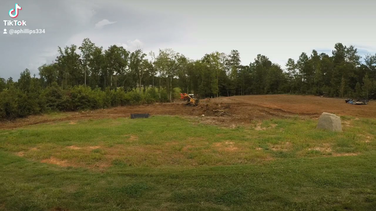 Root Raking and Grading after mulching