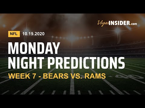 Monday Night Football Predictions: Week 7 - NFL Picks and Odds - Bears at Rams