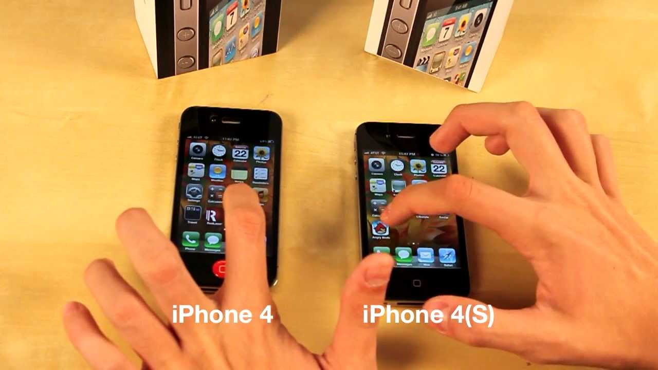 iPhone 4S vs iPhone 4: Speed Test, Display & Design