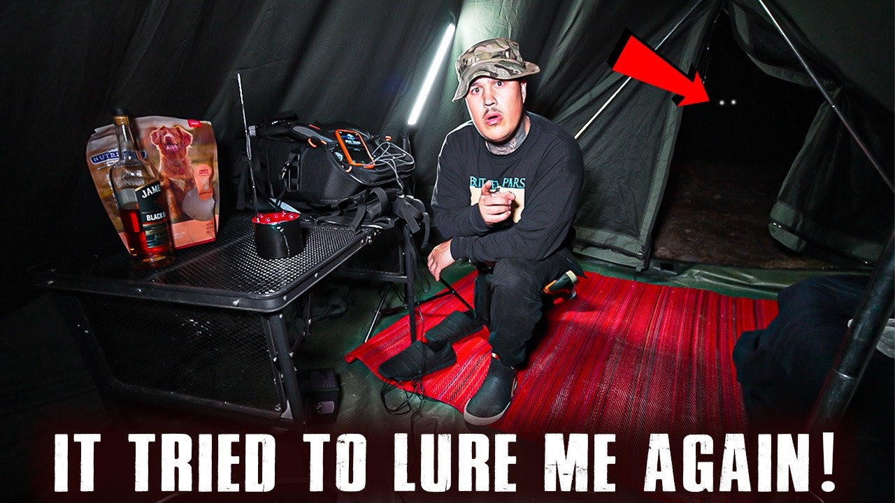 (IT FORCED ME BACK INTO THE WOODS!) FACE TO FACE with CRYPTID while CAMPING in THE APPALACHIANS
