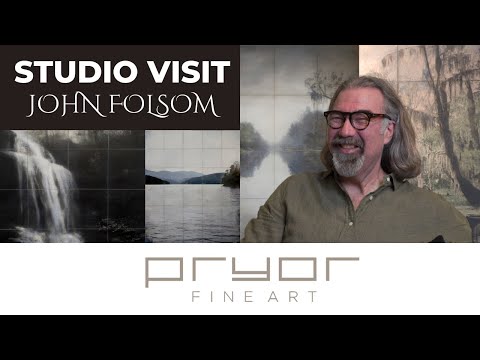IN THE STUDIO with John Folsom | Landscape Photographer and Mixed Media Artist