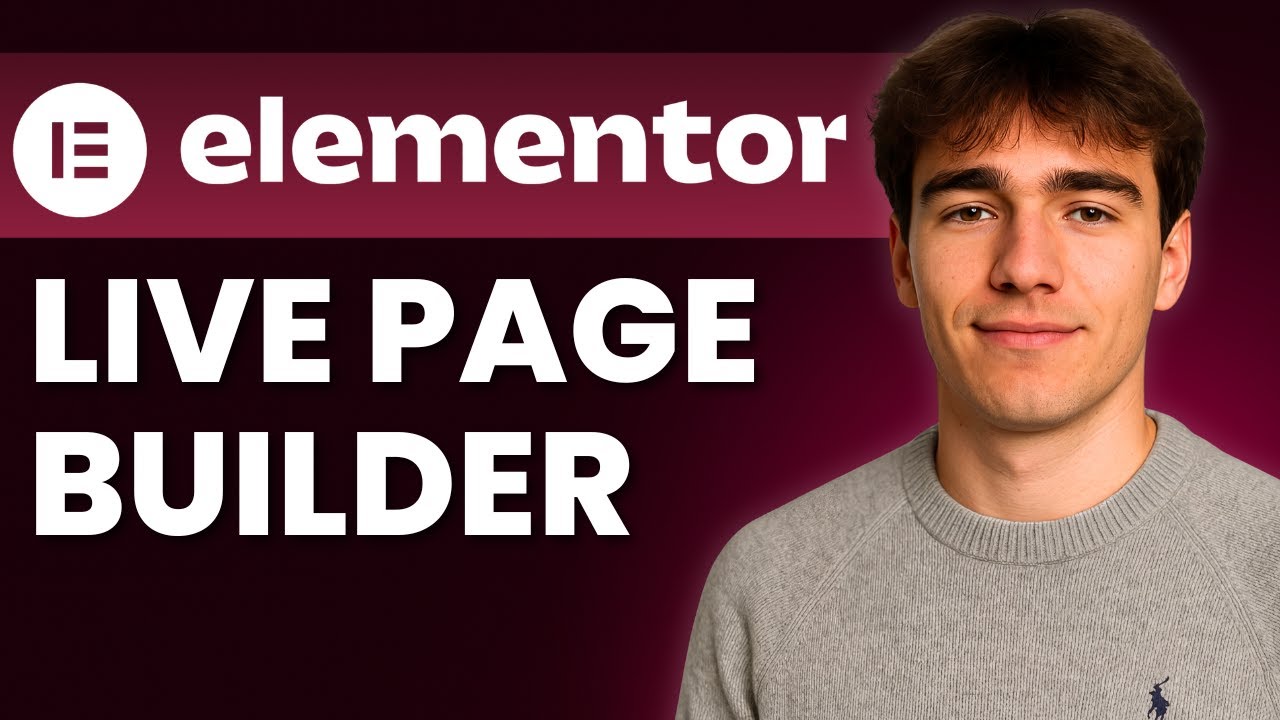 How To Use Elementor Live Page Builder For WordPress (Tutorial 2025)