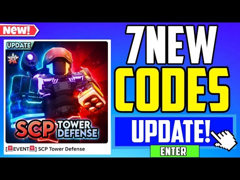 *SECRET UPDATE!* | SCP Tower Defense CODES 2025 (ROBLOX SCP Tower Defense)Part 1898