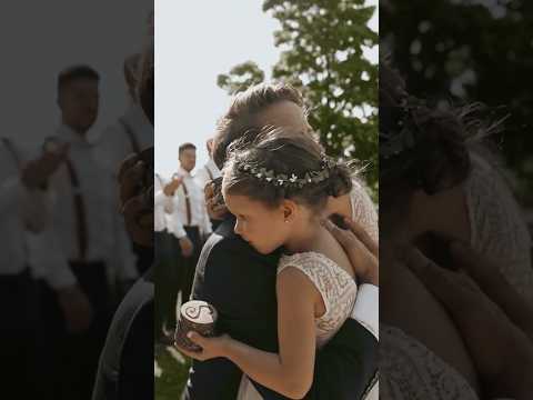 The Cutest First Look Between Father and Daughter | IG: PBNJ Weddings #wedding #weddingbliss