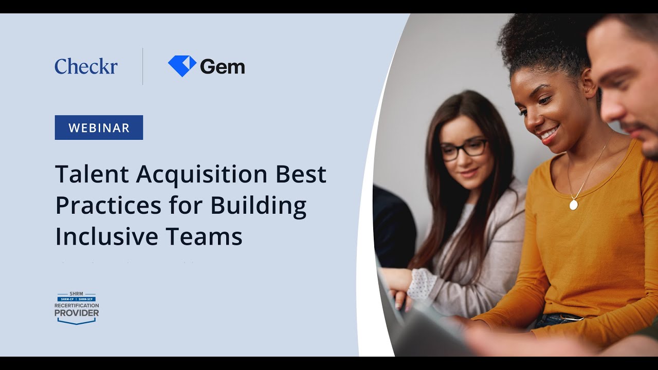 [Webinar] Talent Acquisition Best Practices for Building Inclusive Teams