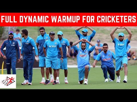 | PROPER WARMUP FOR CRICKET PLAYERS | DYNAMIC WARMUP | CRICKET TRAINING | FITNESS TIPS | HIND