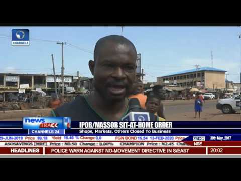 IPOB/MASSOB Sit-At-Home Order: Residents Observe Directive To Mark 50th Anniversary Of Biafra