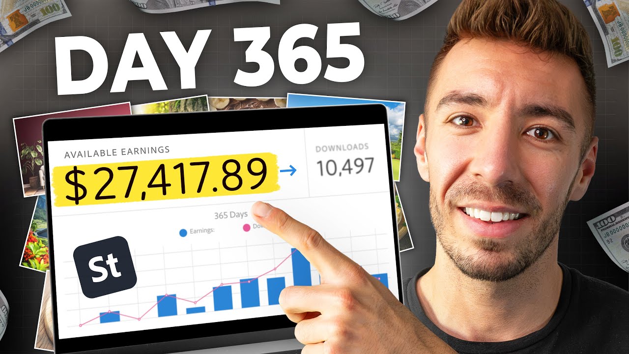 I Tried Selling AI Images on Adobe Stock For 1 Year & Made $____!