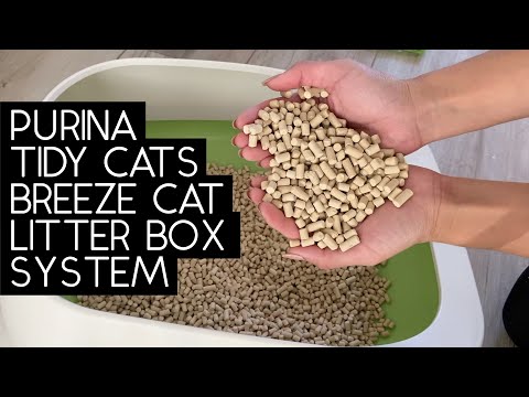 TIDY CATS BREEZE CAT LITTER BOX SYSTEM