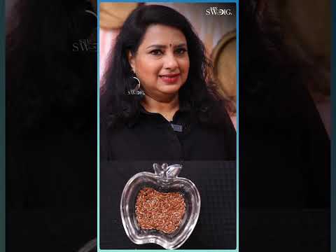 Flax Seeds-ல இவ்ளோ Benefits-ஆ? - Beautician Vasundhara | Skin & Hair Care