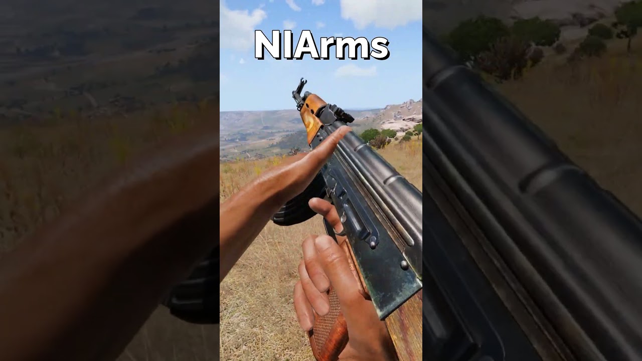 AK-47 Reloads - Vanilla vs Modded? #gamingshorts #arma3