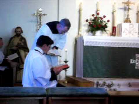 San Diego Oratorians, Sung Vespers, Part 3 (2nd Psalm)