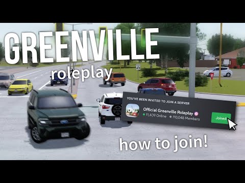 How To Join GVRP & Play In Servers | Greenville Roblox
