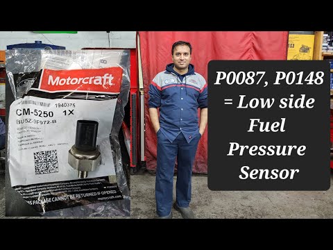 Ford Fusion 2016 Stall, Low Power P0087, P0148 = Low Side Fuel Pressure Sensor