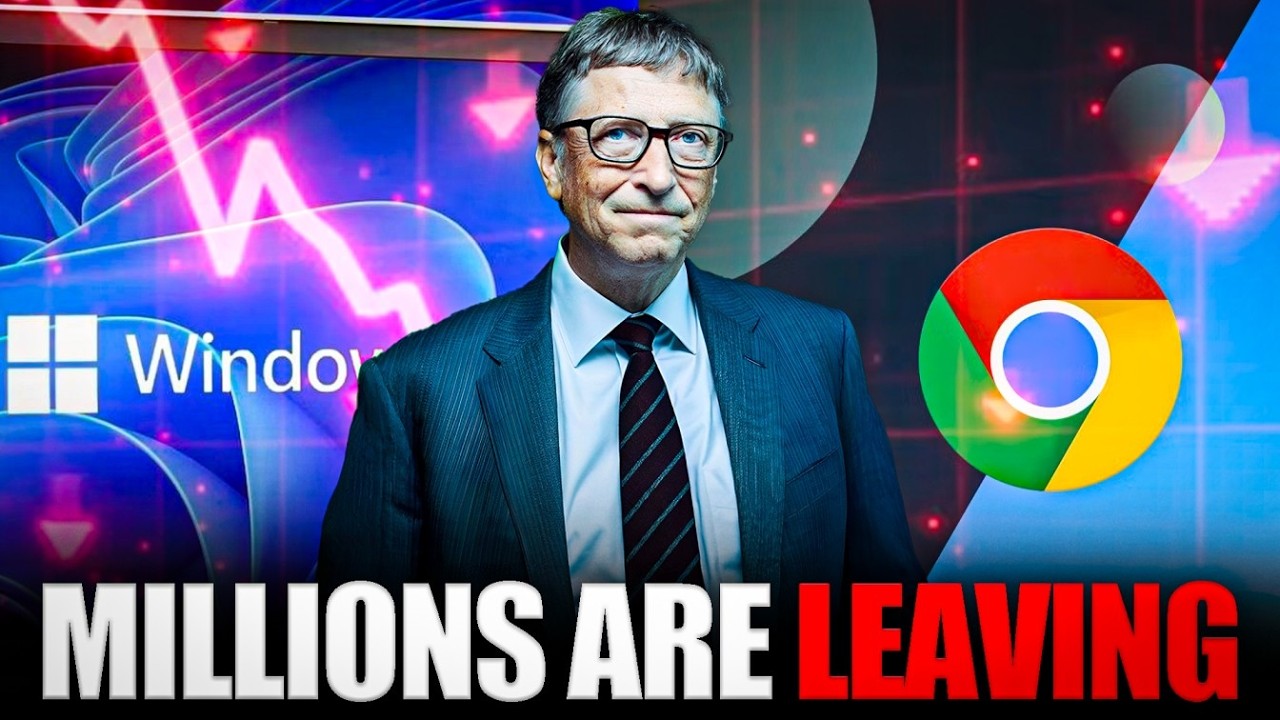 Microsoft UNDER FIRE As Millions Are Leaving Windows 11 for Chrome OS — The Shift No One Expected