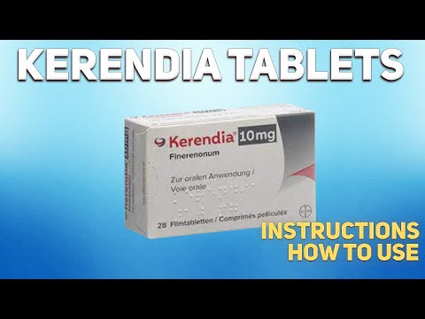Kerendia tablets how to use: Uses, Dosage, Side Effects, Contraindications