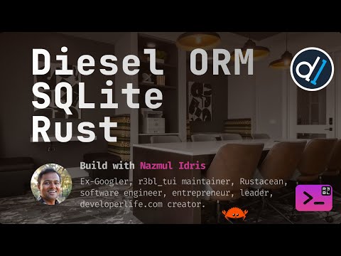 Build with Naz : Diesel ORM, SQLite, and Rust
