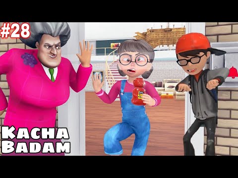 Kacha Badam π in Scary Teacher 3D by Game Definition #28 New Update Prank Chapter Offical song Vmani