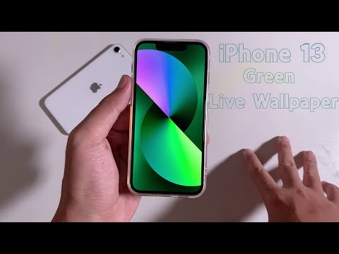Get NEW Green Live Wallpapers from iPhone 13 & 13 Pro