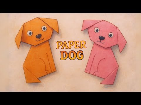 How to make Paper Dog | Origami Paper Dog