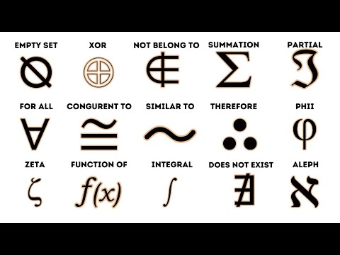 50 Must-Know Math Symbols