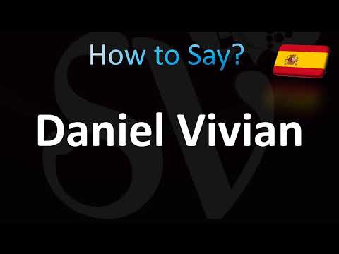 How to Pronounce Daniel Vivian (Correctly!)