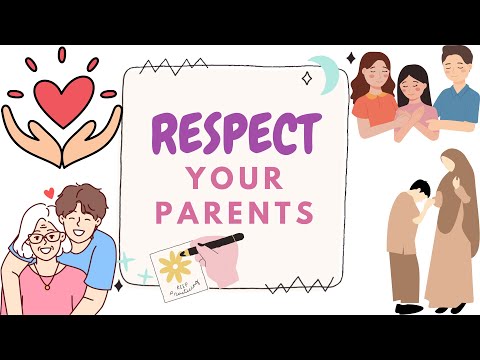 Respect Your Parents || Islam For Kids || Ethics Islam