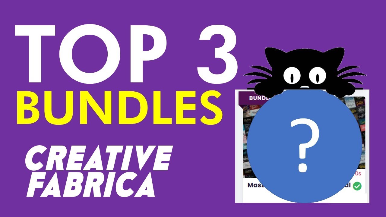 TOP 3 Creative Fabrica BUNDLES