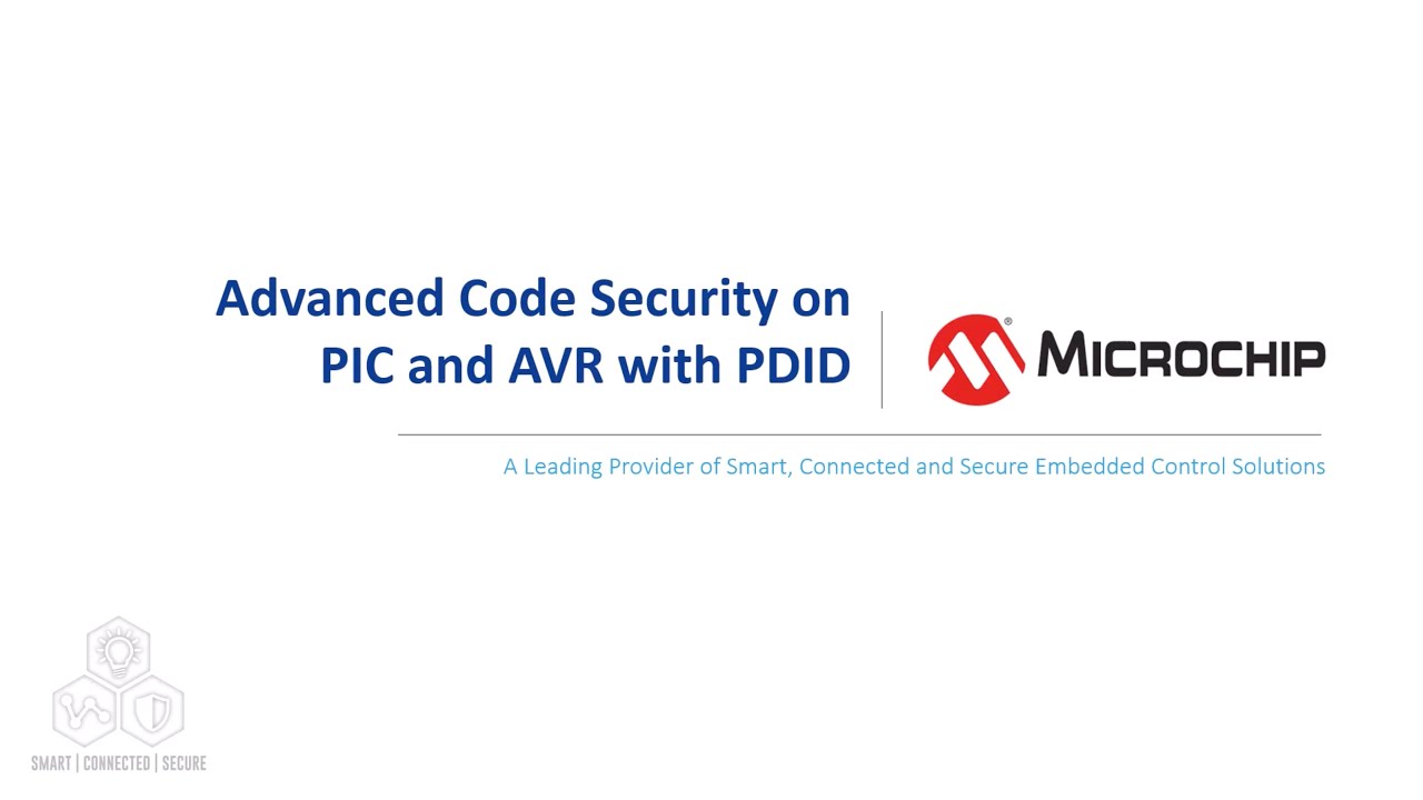 Advanced Code Security on PIC and AVR with PDID