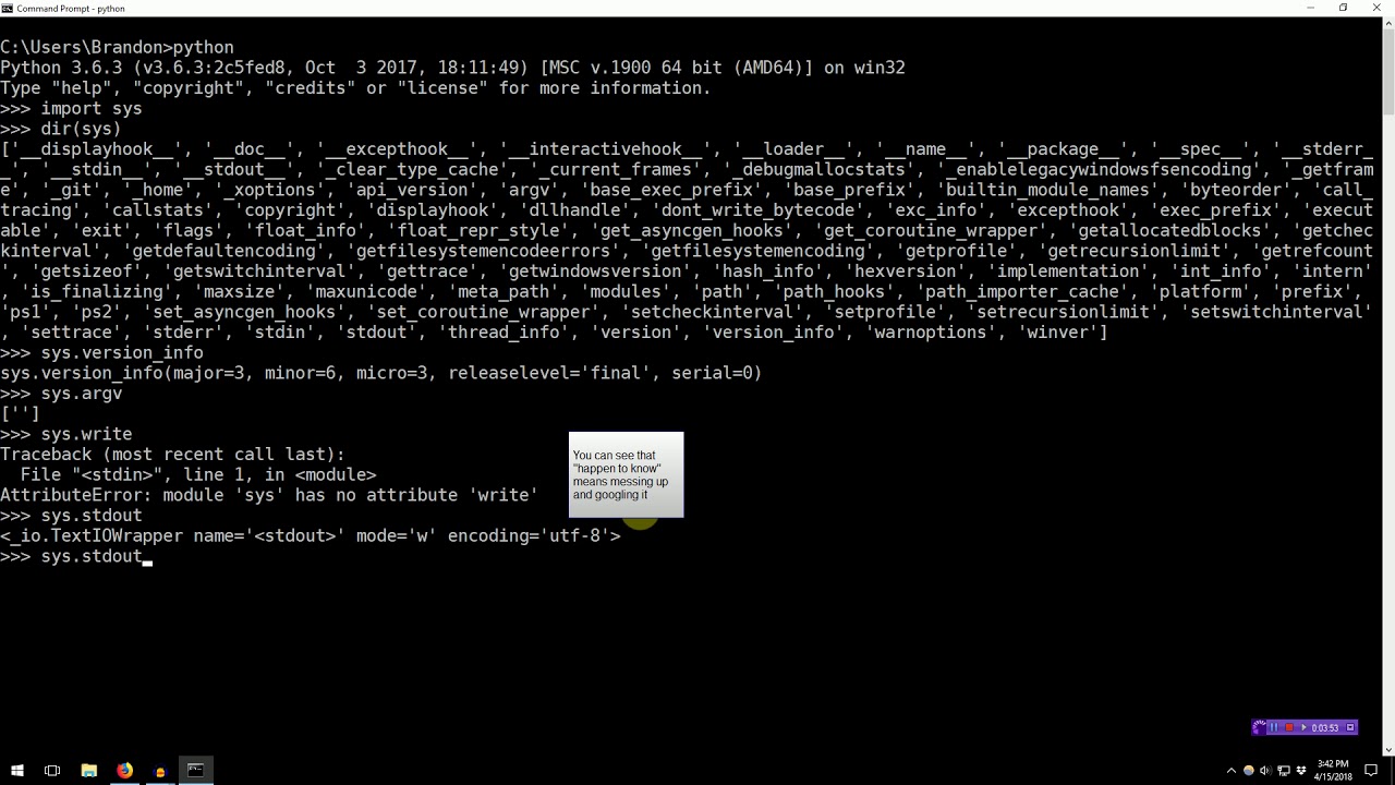 Learning Python 011: Importing/Module Basics