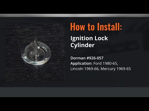 Ford Ignition Lock Cylinder Repair Video by Dorman Products