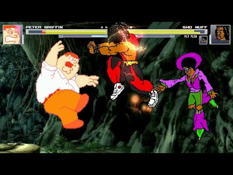 AN Mugen #500: Peter Griffin VS Sho Nuff & Fly Flea