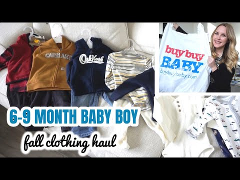BABY BOY CLOTHING HAUL | Carhartt, OshKosh, Carter's, Burt's Bees Baby
