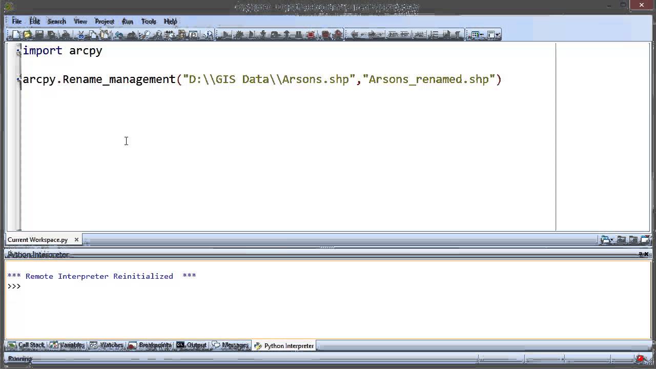 Setting the Current Workspace with Python and ArcPy in ArcGIS 10.1