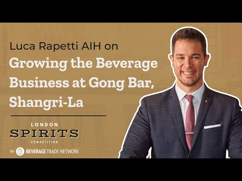 Growing the Beverage Business at Gong Bar, Shangri La: Luca Rapetti